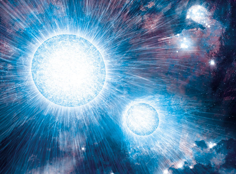 Stars caught in the act of merging | SixDay Science